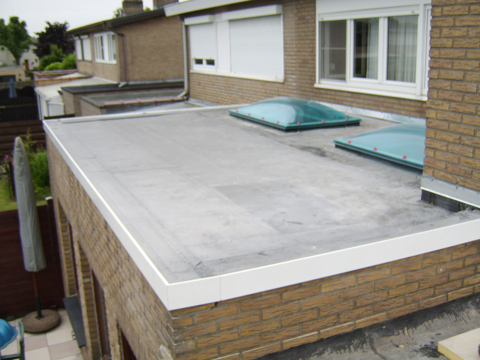 Platte daken | Dakwerken Marc Moesick